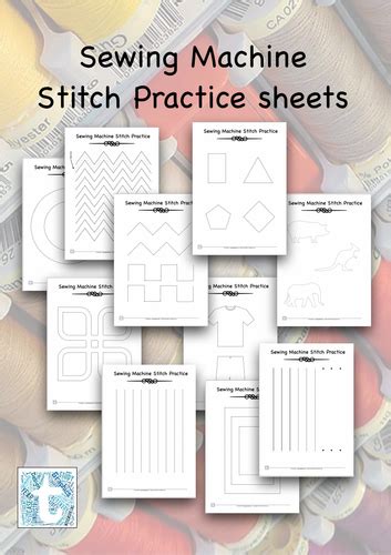 Image result for Student Worksheet to Thread a Sewing Machine