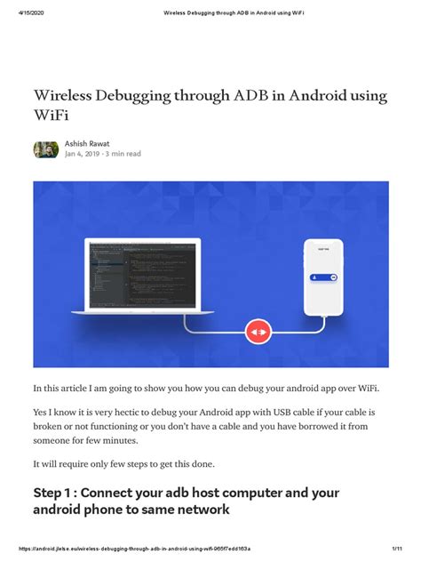 Image result for Wireless Debugging