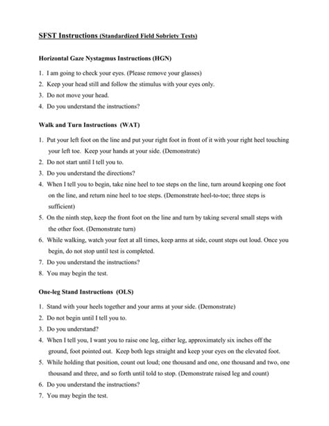 Image result for SFST Testing