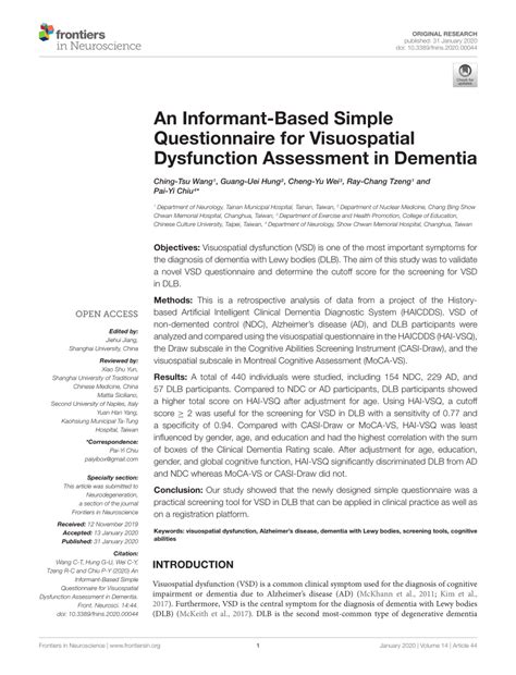 Image result for Visuospatial Dysfunction