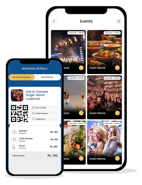 Image result for Club Management Software Mobile App Examples