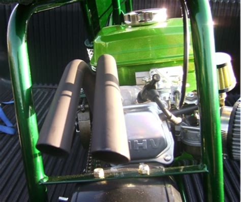 Image result for Mini Bike Header Muffler