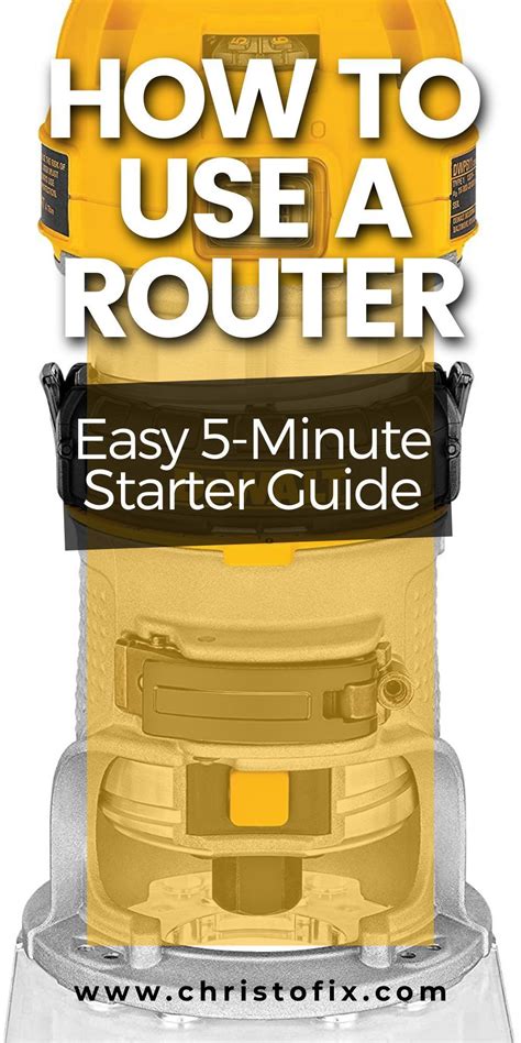 Image result for How to Use a Router
