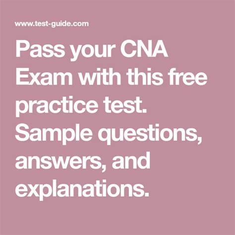 Image result for Printable CNA Practice Test Questions
