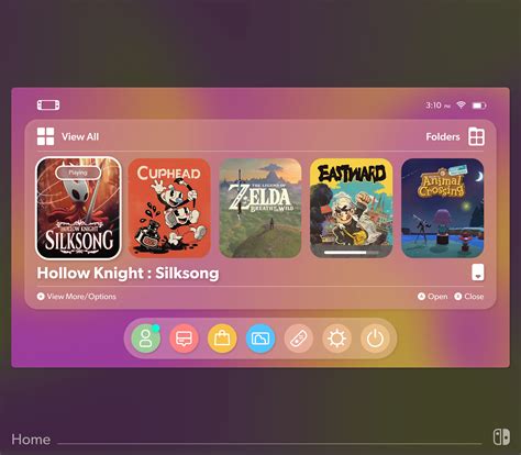 Image result for Nintendo Switch UI