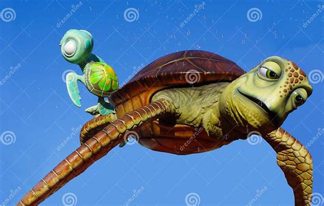 Finding Nemo Turtle Pixar Character Editorial Image - Illustration of ...