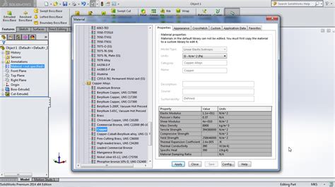 Image result for How to Add Material in SolidWorks