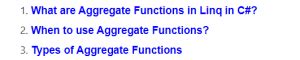 Image result for LINQ Aggregate
