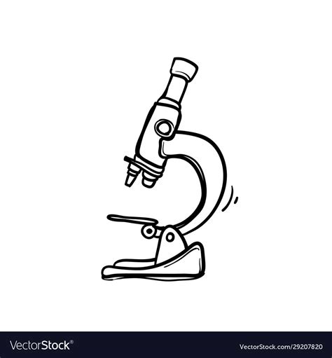 Image result for Microscope Line Art