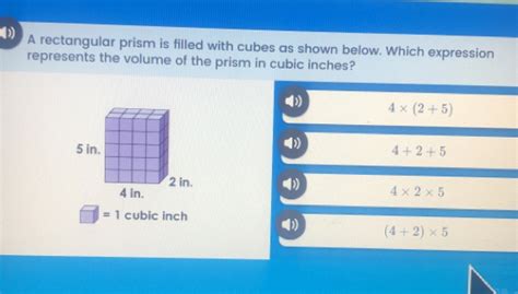 Image result for Rectangular Prism with Cubes