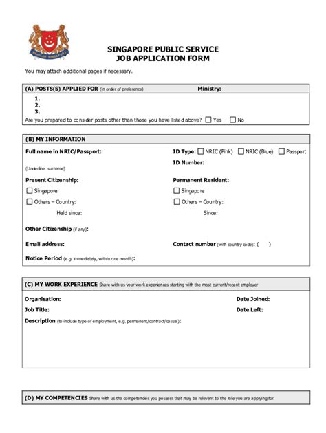 Image result for Service Job Application Form