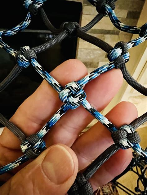 Image result for Paracord Cargo Net Making Instructions