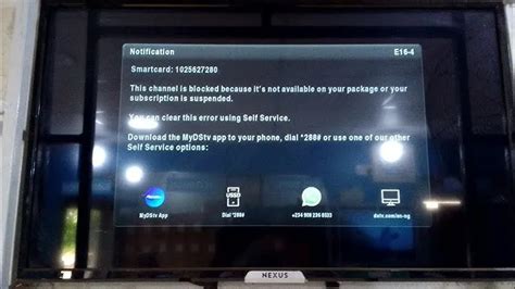 Image result for DStv Error Code