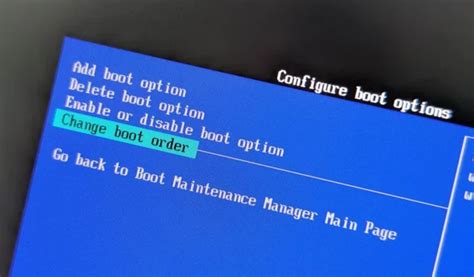 Image result for Boot Setting Configuration