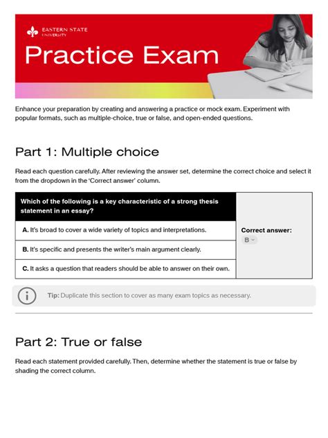 Image result for Exam Practice Test