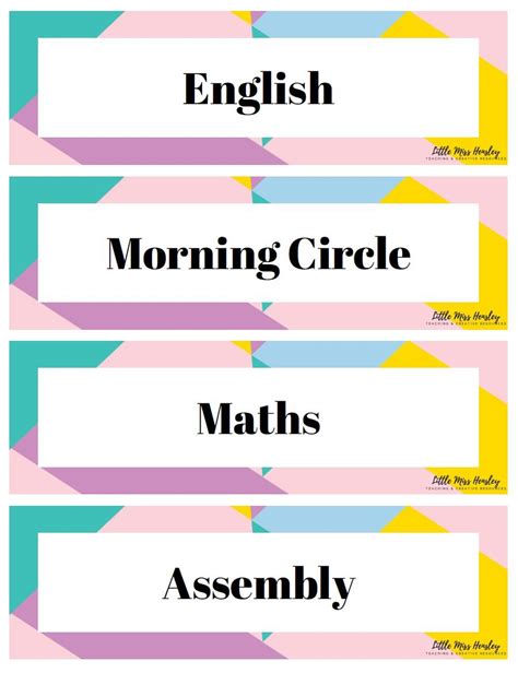 Image result for Free Flow Sign Visual Timetable