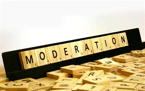 Image result for Moderation Explained Simple