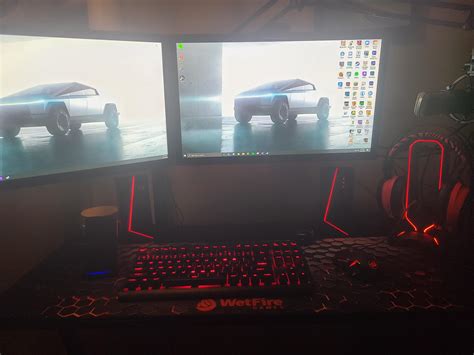 Image result for Red PC Set Up