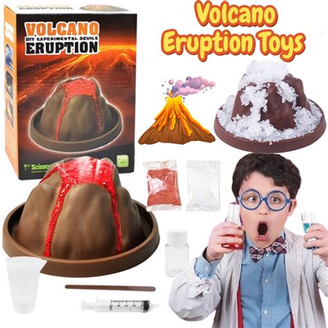 Image result for Exploding Volcano Model Kit