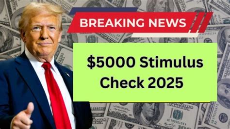 Image result for 5000 Stimulus Check