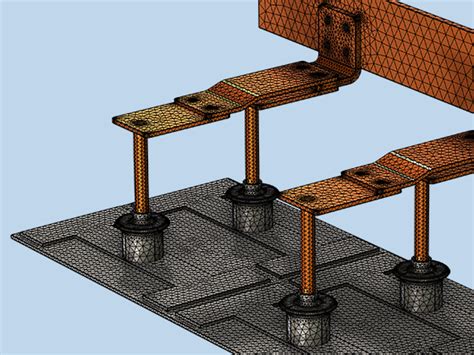 Image result for COMSOL Application Library Busbar Box