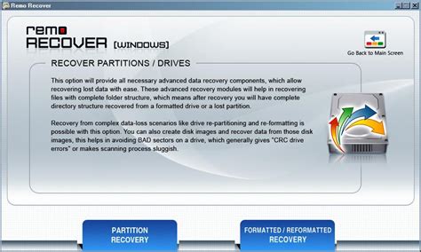 Image result for Remo Recover Windows Interface