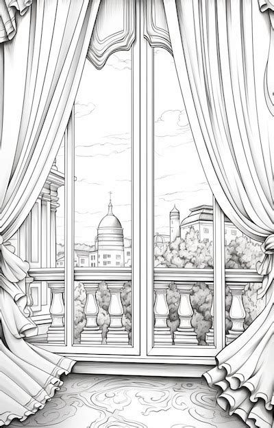 Image result for View From a Window Drawing