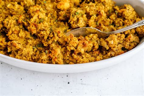 Image result for Cornbread Stuffing Cooked