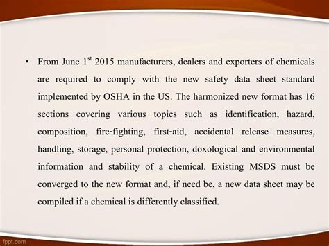 Image result for SDS Format