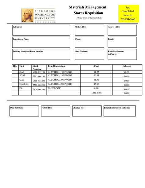 Image result for Requisition Form Format