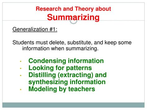 Image result for Summarizing Process