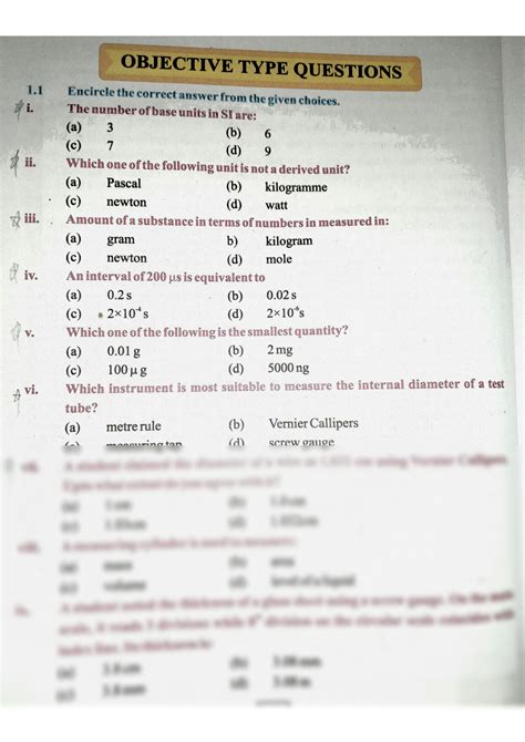 Image result for Class 9 Physics Chapter 1 Short Forms