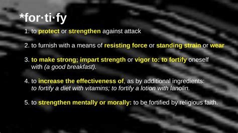 Image result for Define Fortify