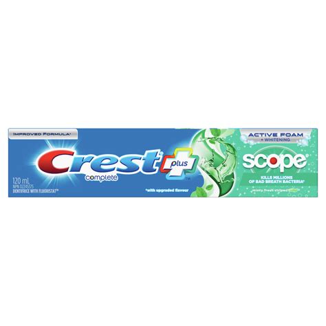 Crest Complete Whitening + Scope Toothpaste | Crest CA