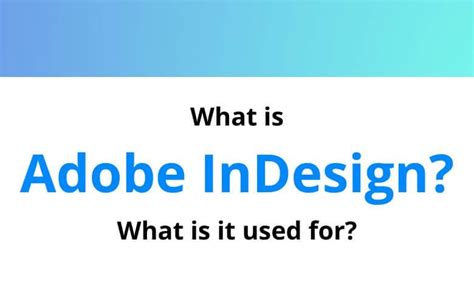 Image result for Adobe InDesign Used For