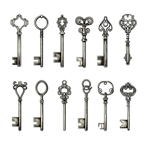 Image result for Cartoon Key Drawing