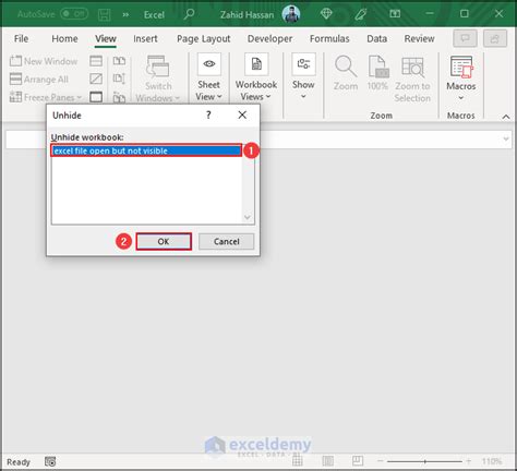 Image result for How to Open Hidden Excel File