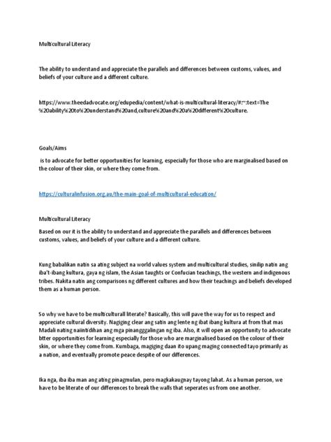 Image result for Multicultural Literacy