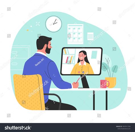 Image result for Zoom Interview Animation
