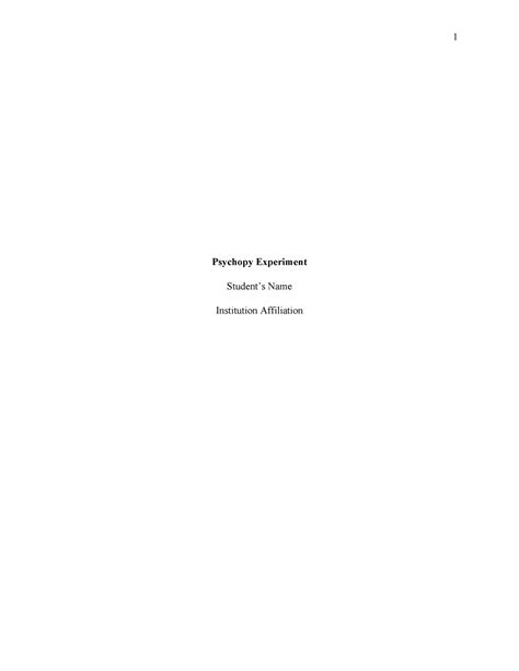 Image result for PsychoPy Experiment Design