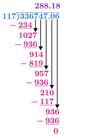 Image result for Long Division with Decimals Explained