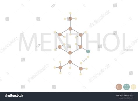 Image result for Menthol Skeletal Structure