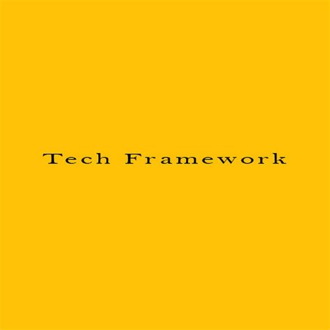 Image result for Tech Framework