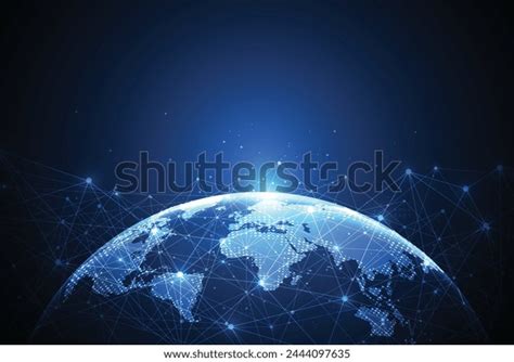 Image result for Global Network Connection World Map