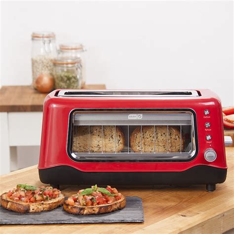 Dash Clear View Toaster - Toaster With See Through Window So You Don't ...