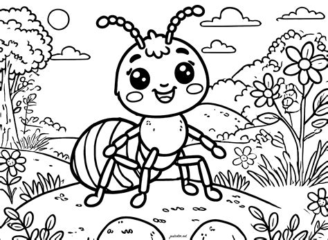 Image result for Insects Coloring Pages