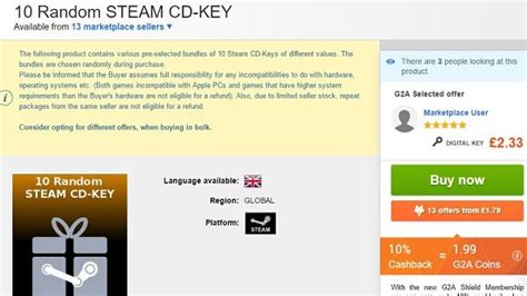 Why I’m addicted to buying random Steam keys