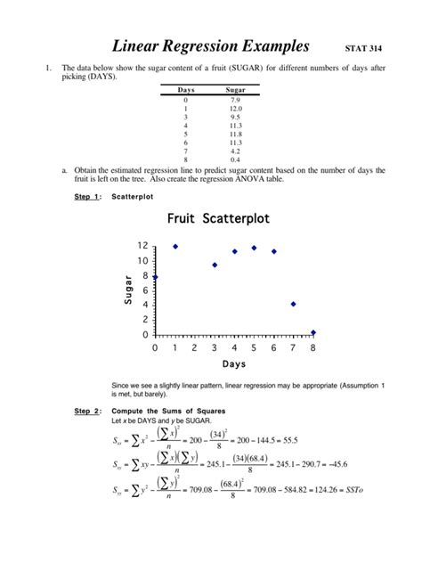 Image result for Regression Equation Example
