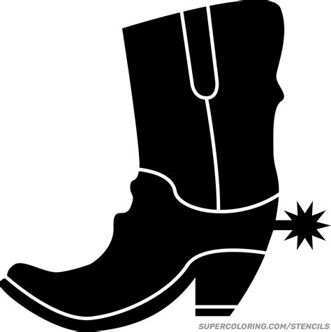 Image result for Printable Boot Pattern