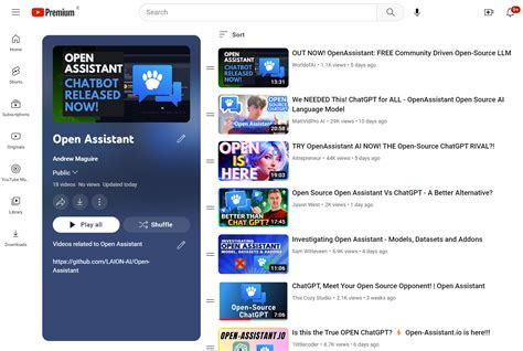 Image result for Open Assistant Desktop